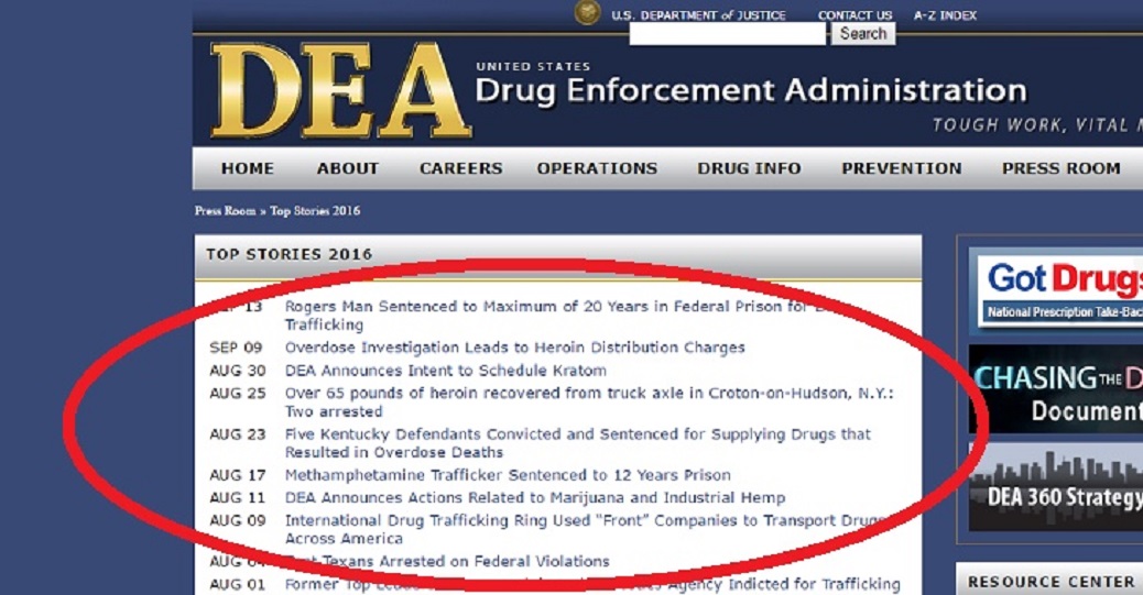 The DEA’s Own Website Proves the War on Drugs Is an Epic Failure ...
